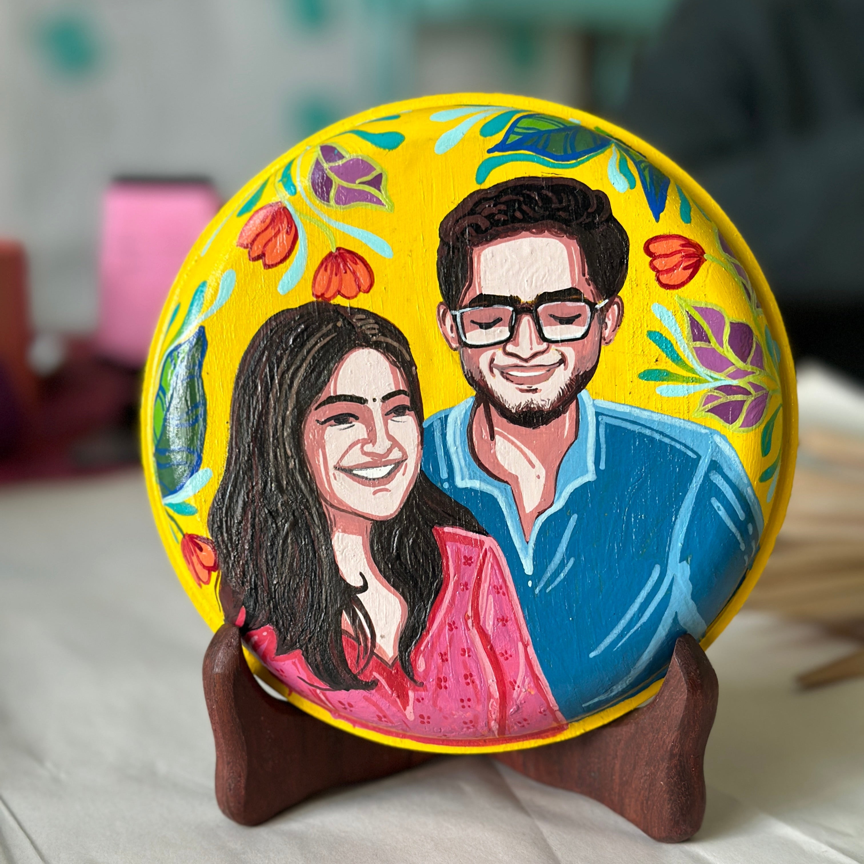 Customised Wall Plates – The Yellow Brush Studio
